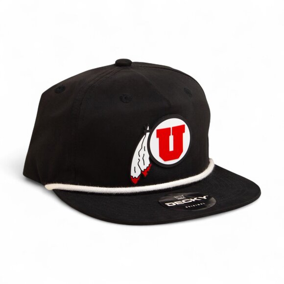 Nike | Accessories | Utah Utes 3d Classic Rope Hat Black White | Poshmark